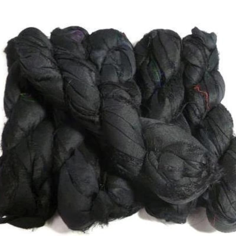 Black Silk Fabric - Etsy