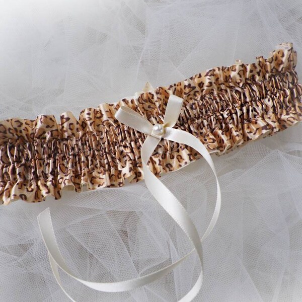 Leopard Garter - Etsy