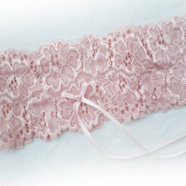 Pink Wedding Garter - Etsy