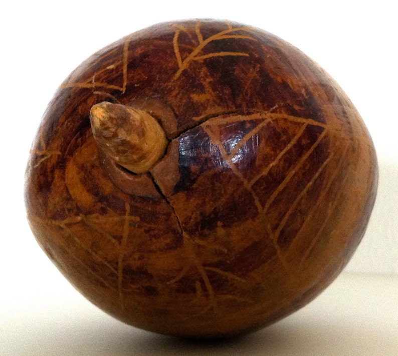 HAITI Single Maraca. Rare ! EXTREMELY Rare! Handmade & Carved. Circa ...
