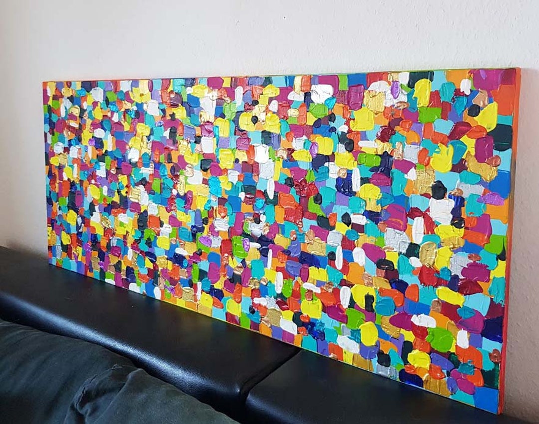 JEAN Sanders-120x40cm-bild Abstrakt - Etsy