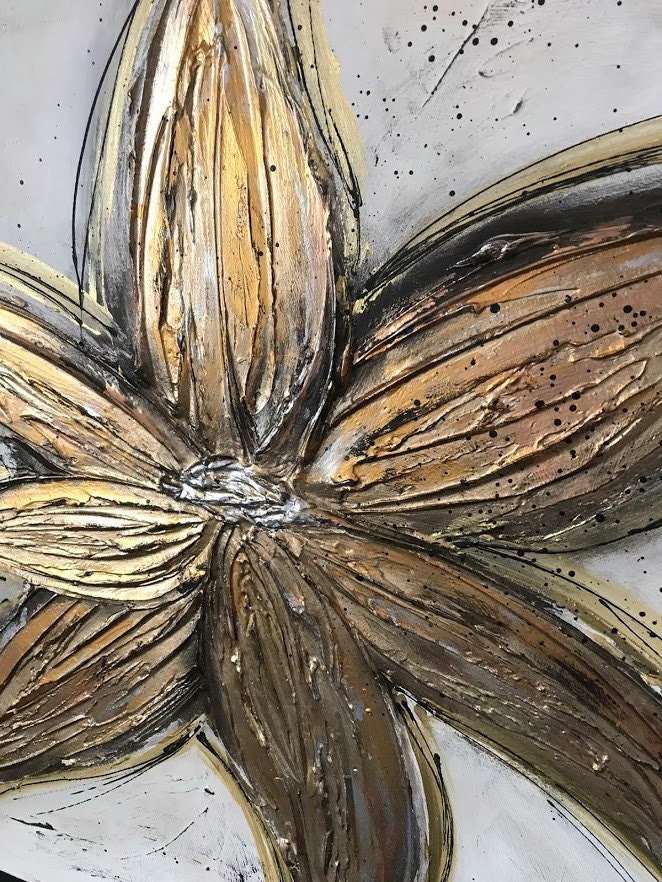 Jean Sanders, 90x90cm Originale,Bild STRUKTURGEMÄLDEabstrakt,Struktur ...