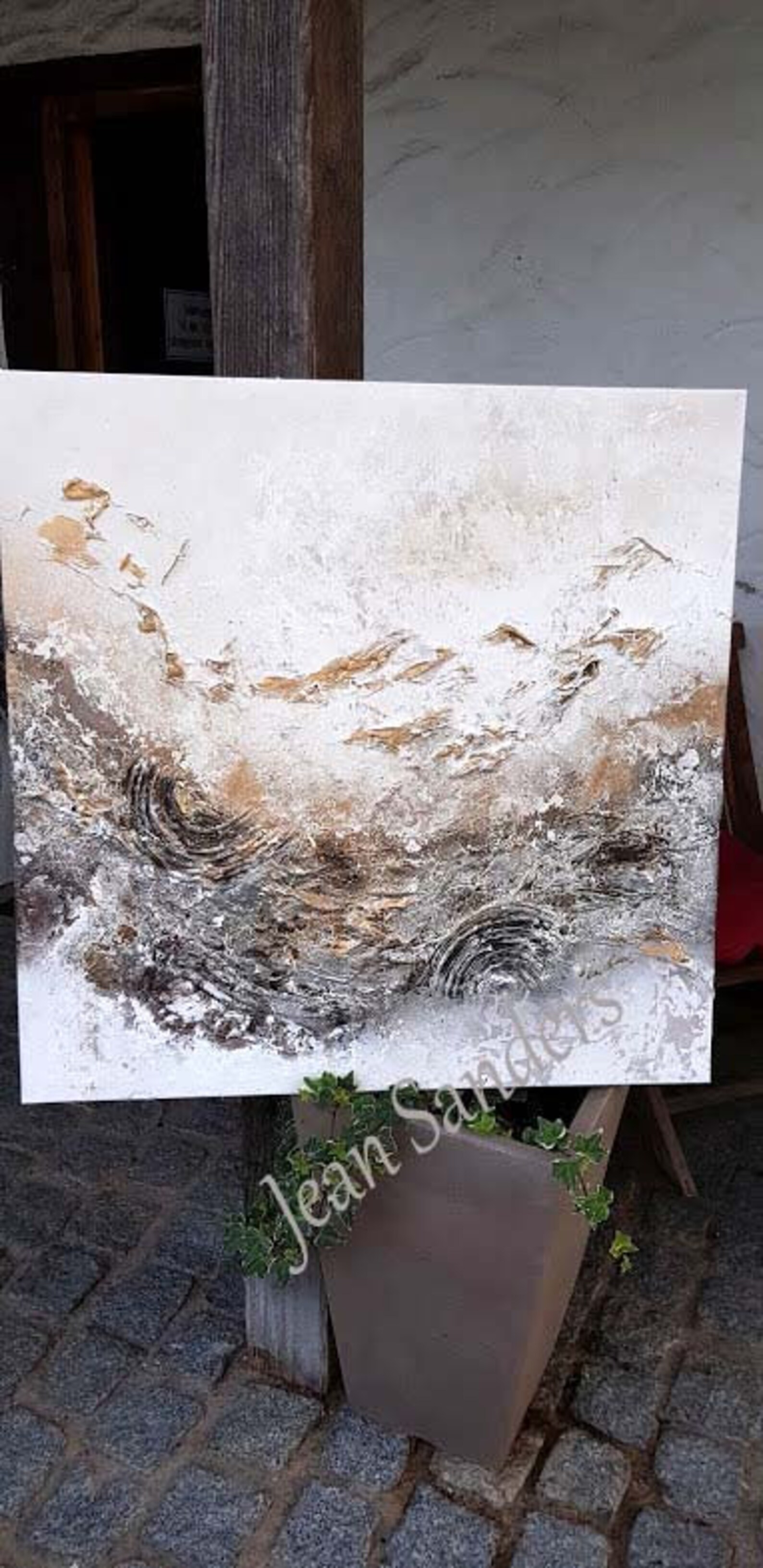 JEAN Sanders-struktur Bild - Etsy