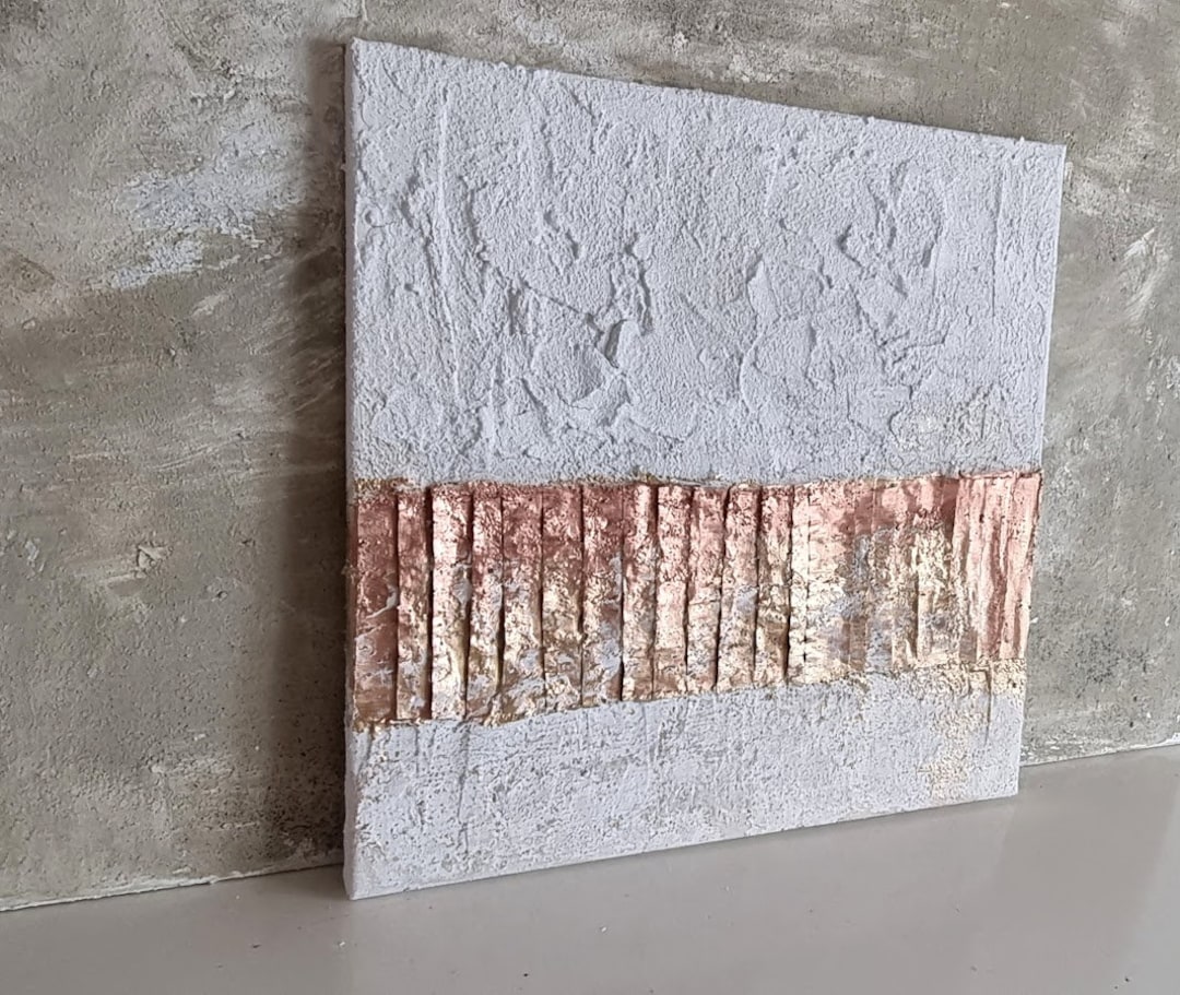 JEAN SANDERS Structure Picture, 3D Texture.elegant Painting Shabby ...