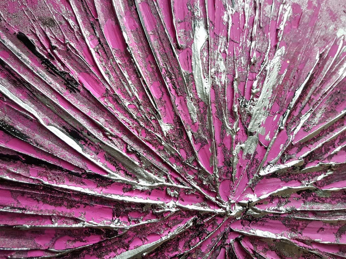 JEAN SANDERS 60x60cm Abstract Art Painting ORIGINAL | Etsy