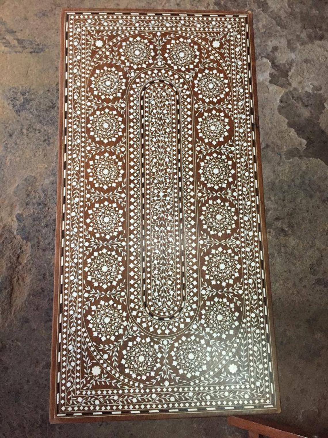 Bespoke Inlaid Coffee Table for Living Room | Elegant Inlay Center ...