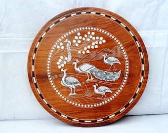 Acrylic Inlay Table - Etsy