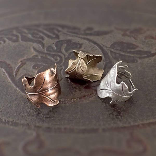 Oak Leaf Ring - Etsy