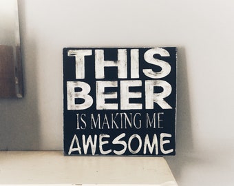 Cute bar sign | Etsy