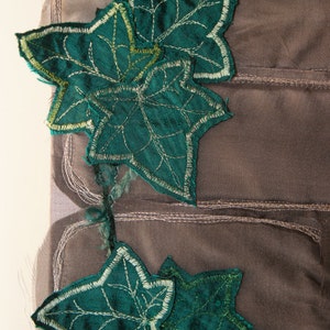 Ivy Wall Machine Embroidered and Appliqué Panel - Etsy