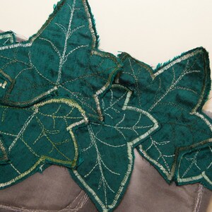 Ivy Wall Machine Embroidered and Appliqué Panel - Etsy