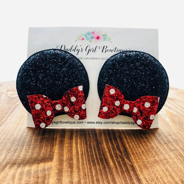Minnie Mouse Ears - Etsy