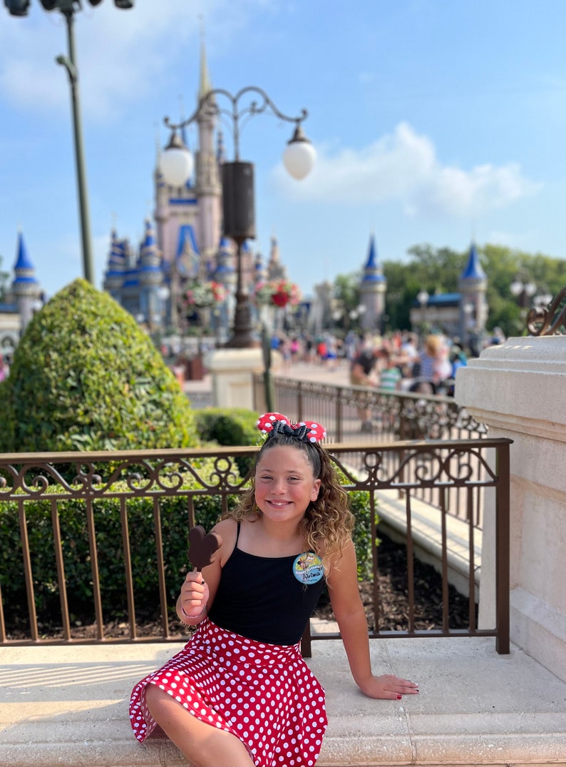 Mouse Ear Clips Minnie Ears Minnie Mouse Ear Clips Red - Etsy