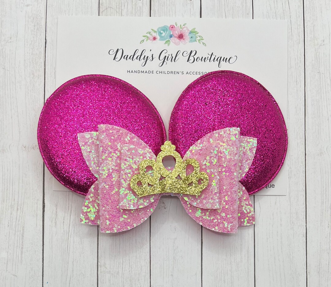 Aurora Mouse Ears Clip - Aurora Mouse Headband-princess Mouse Ears ...