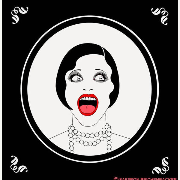 1920s Flapper Girl - Etsy UK