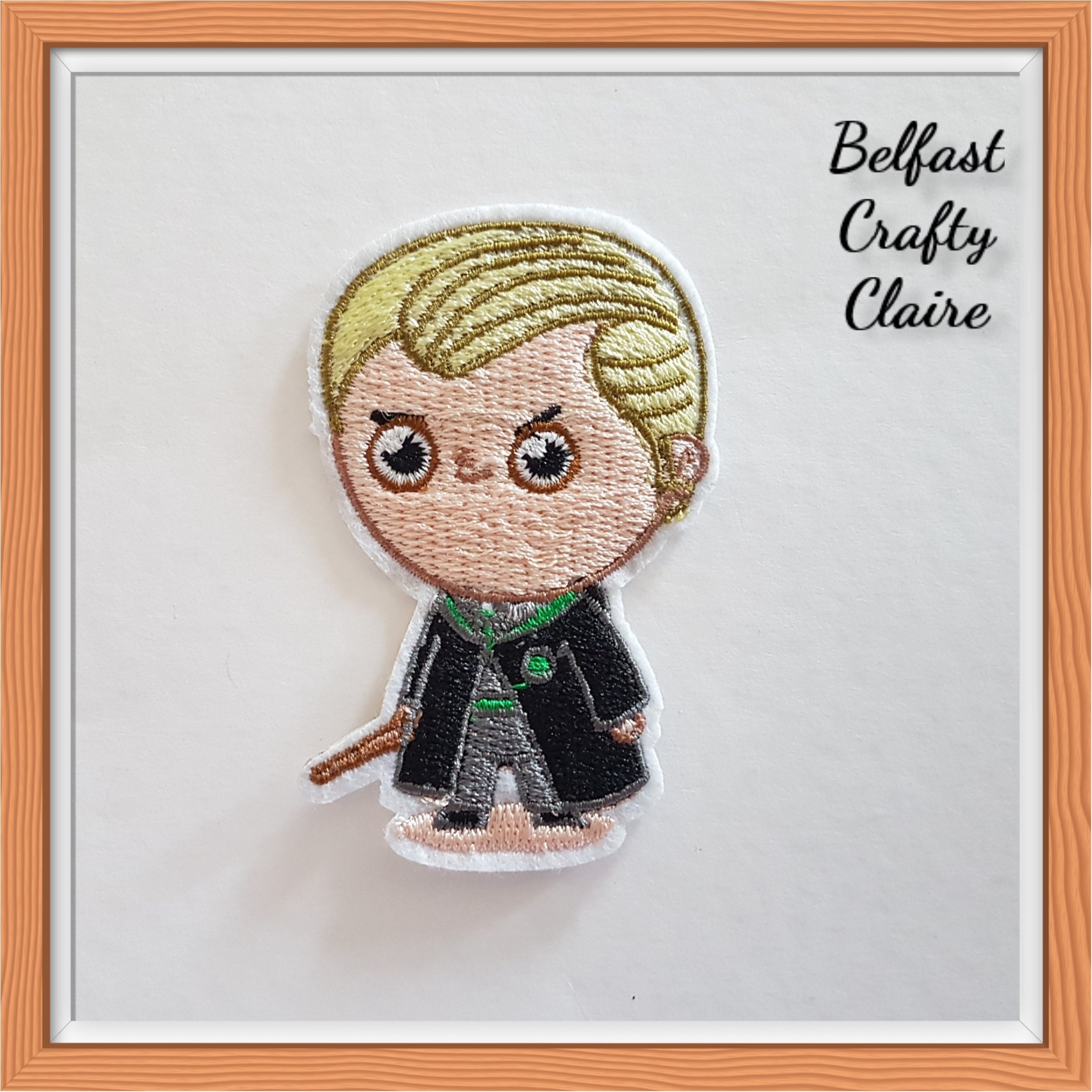 Harry Potter Inspired Draco Malfoy Character Iron on Patch - Etsy