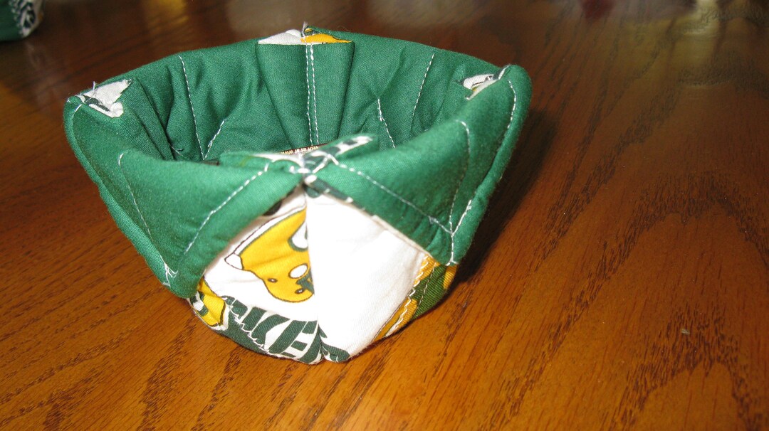 Green Bay Packer Candy Bowl - Etsy