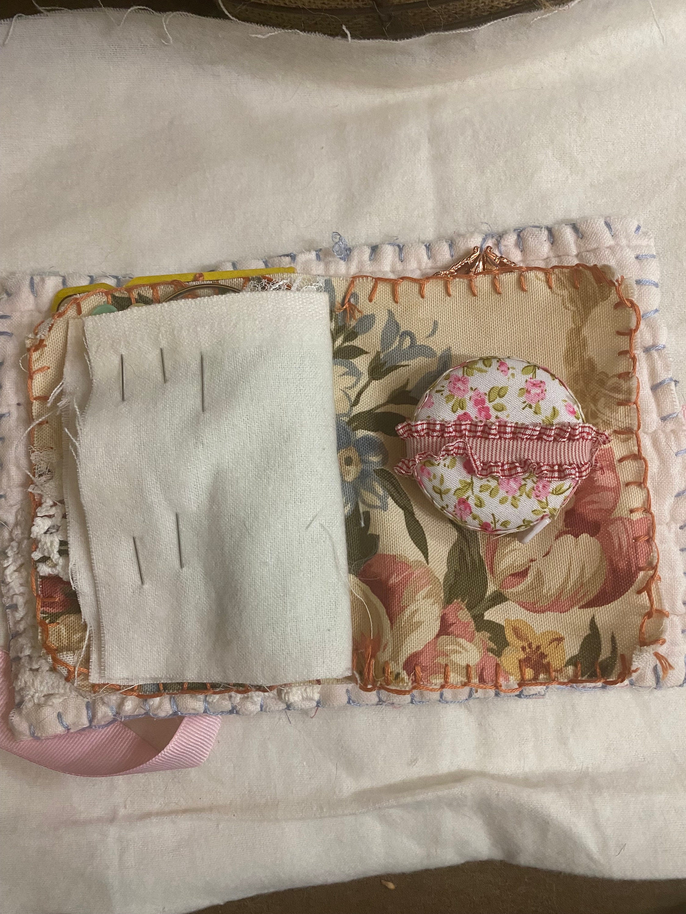 Handmade Needle Book - Etsy