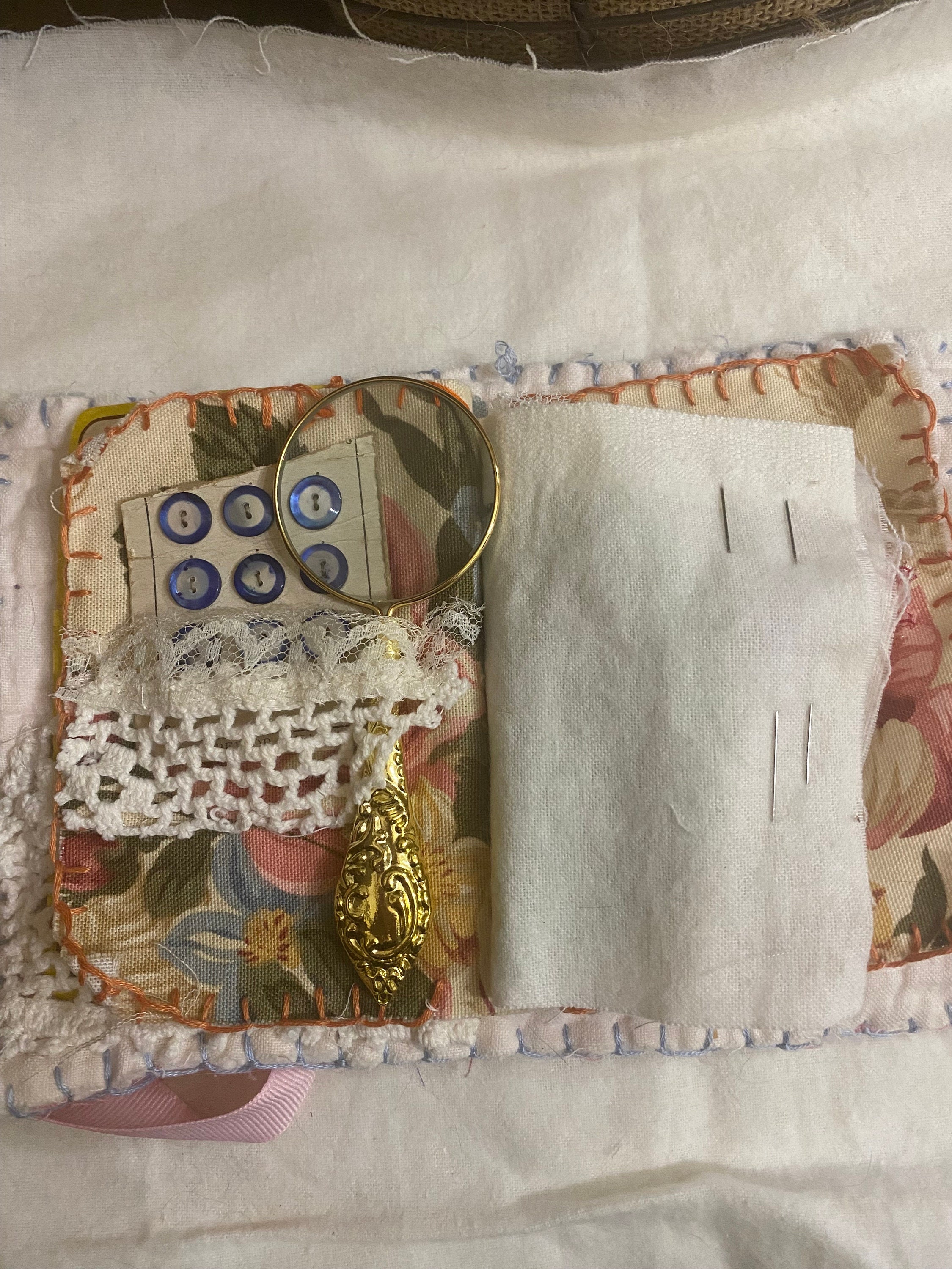 Handmade Needle Book - Etsy