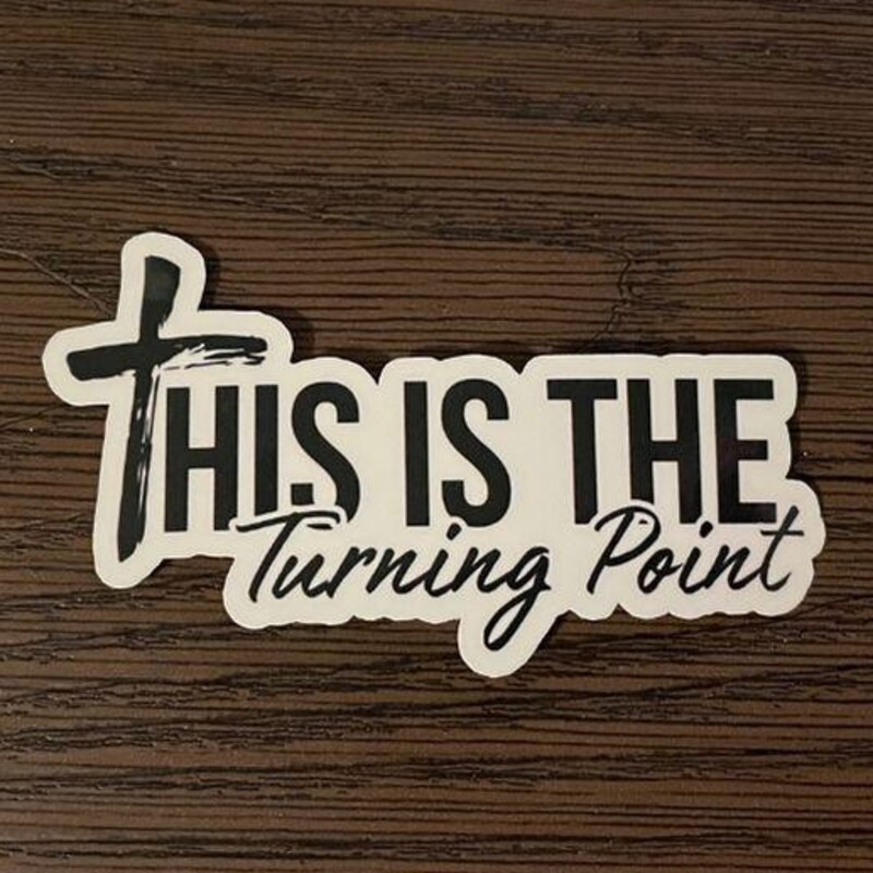 Turning Point Decal - Etsy