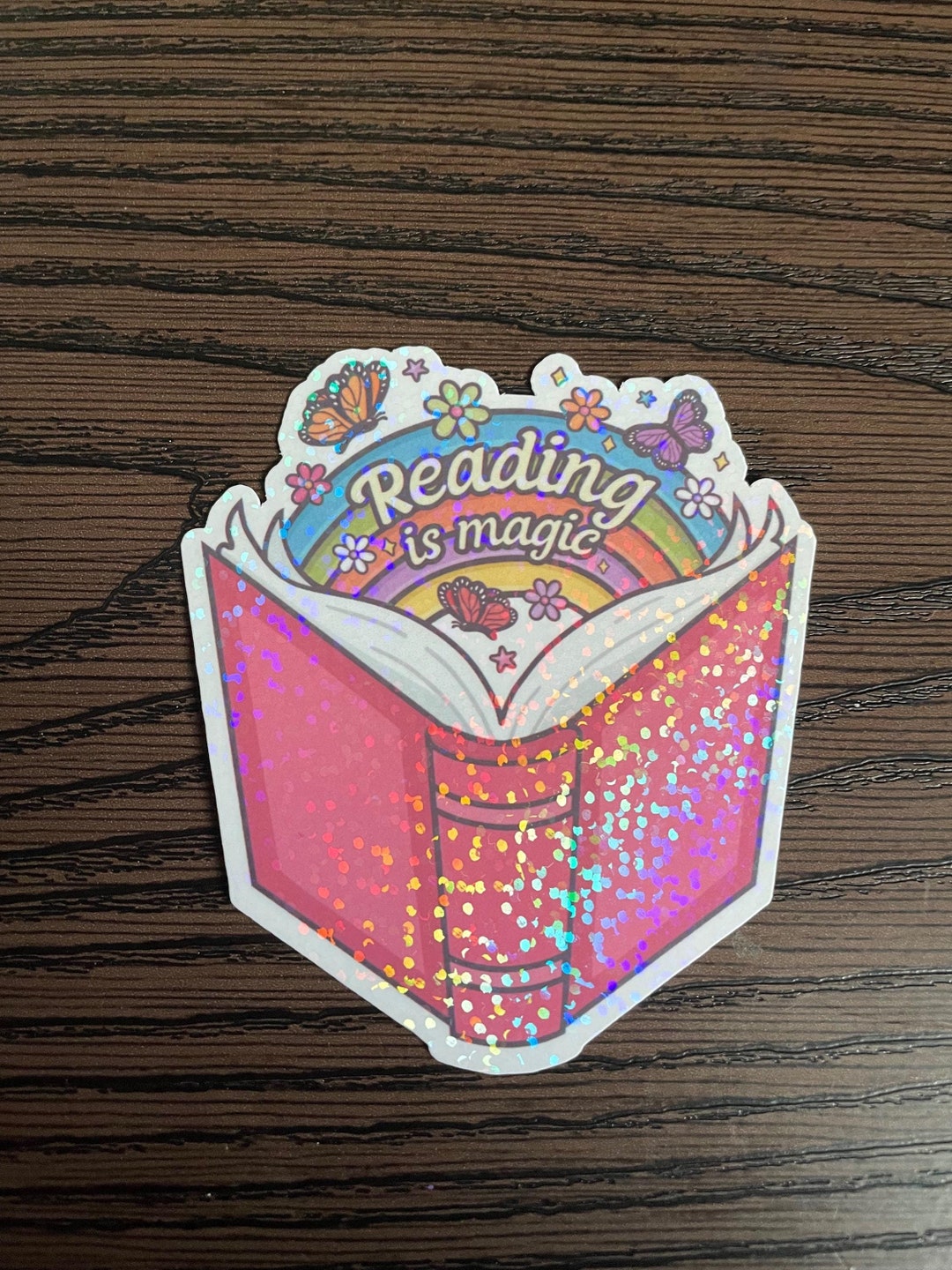Reading is Magic Sticker - Etsy