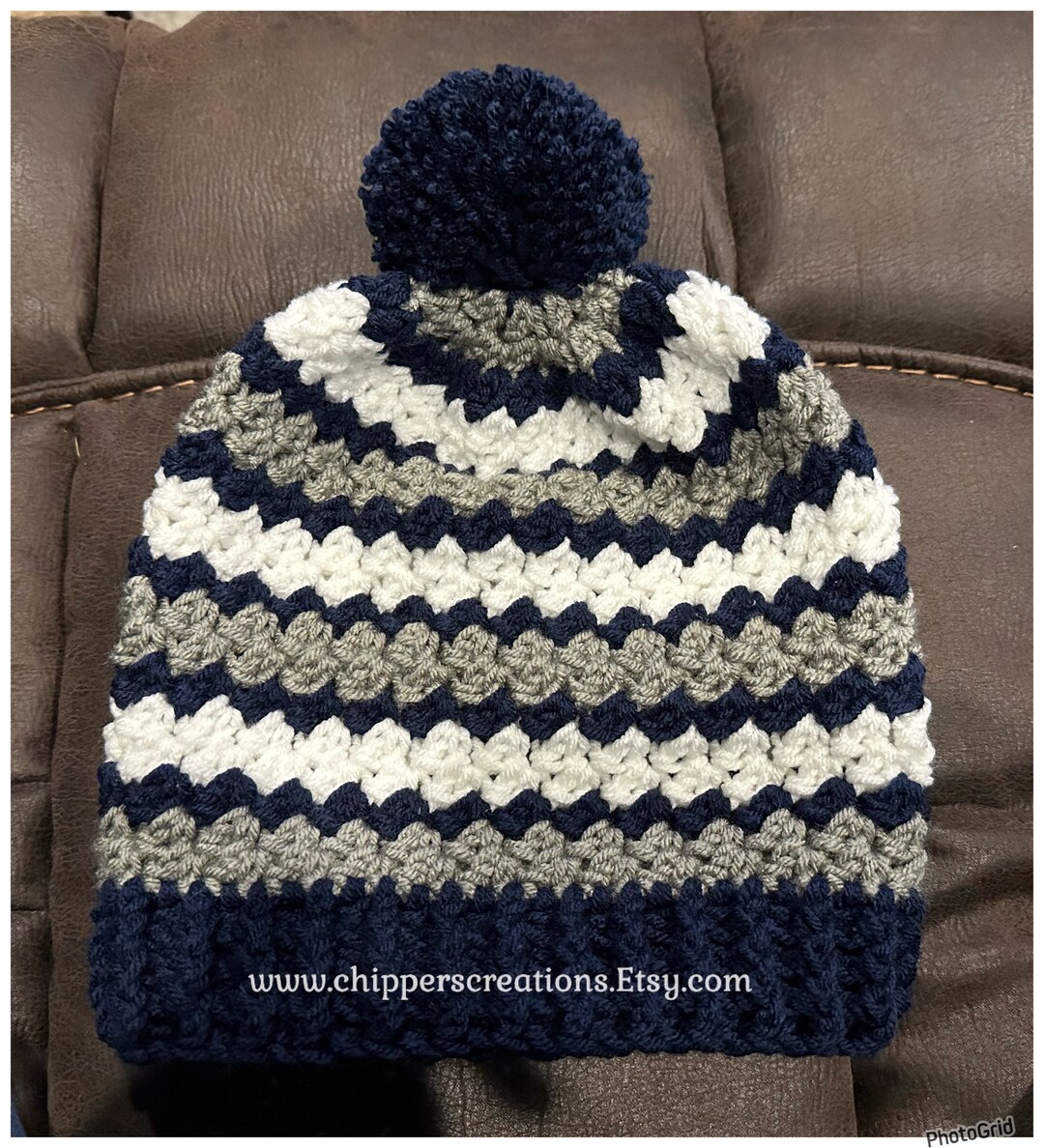 Crocheted Winter Hat - Etsy