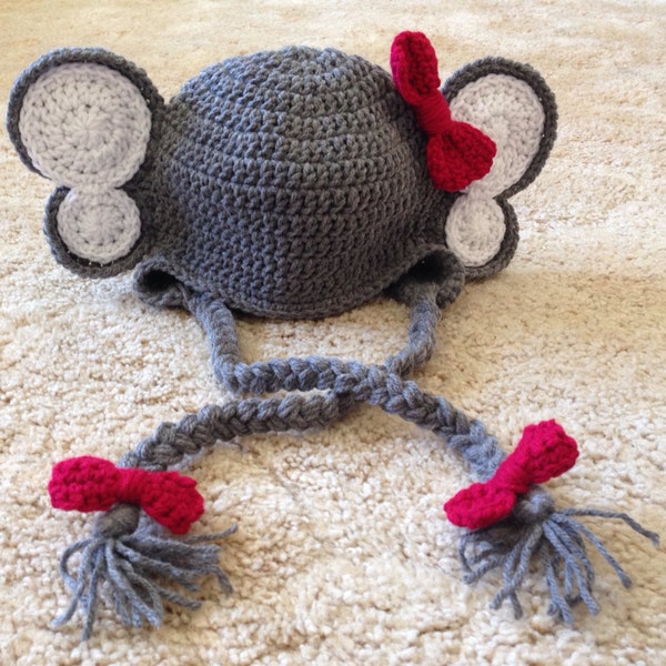 Crochet Elephant Hat - Etsy