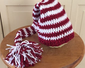 Candy Cane Hat - Etsy