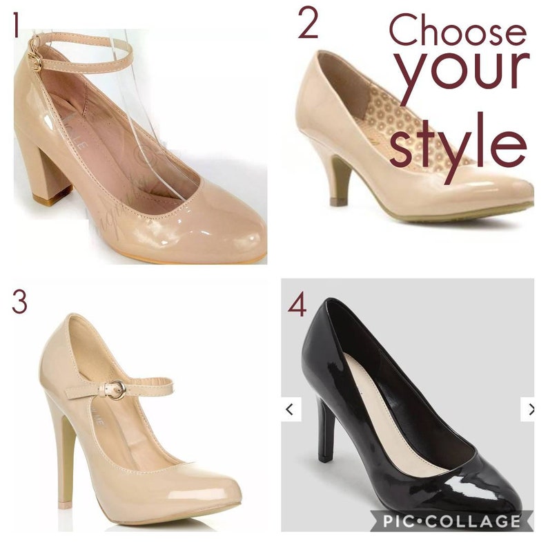 Custom made printed shoes for women. Pick the base shoe and | Etsy