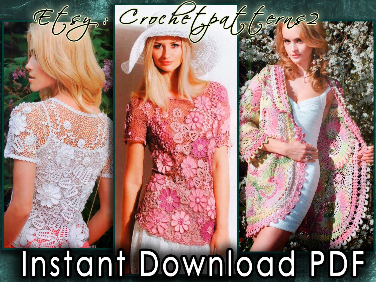 Instant Download PDF Ebook Crochet Patterns. 567 - Etsy