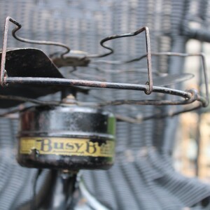 Busy Bee 1920s Electric Fan Working Condition Kelmet Corp. 9 Inch Black ...
