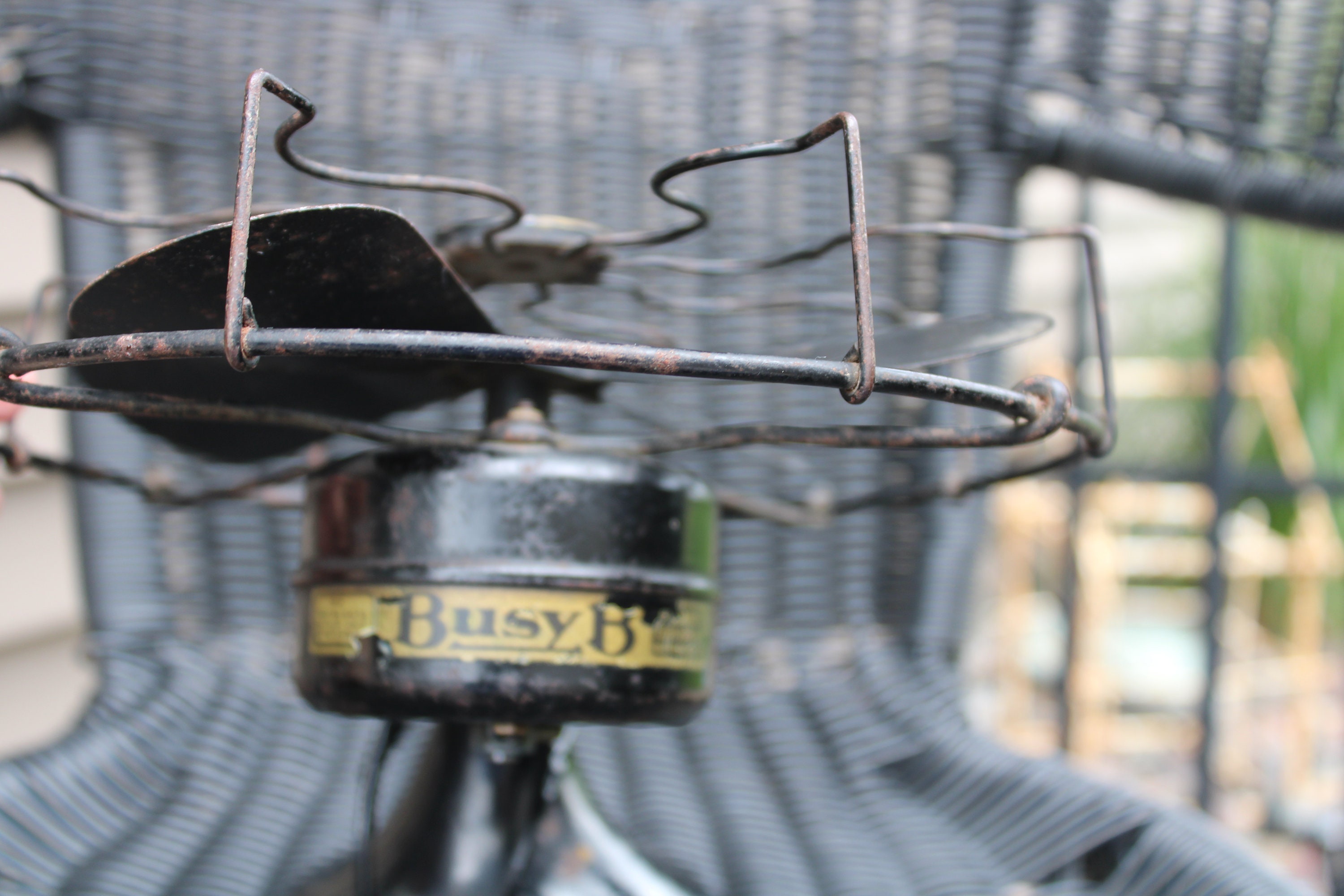 Busy Bee 1920s Electric Fan Working Condition Kelmet Corp. 9 Inch Black ...