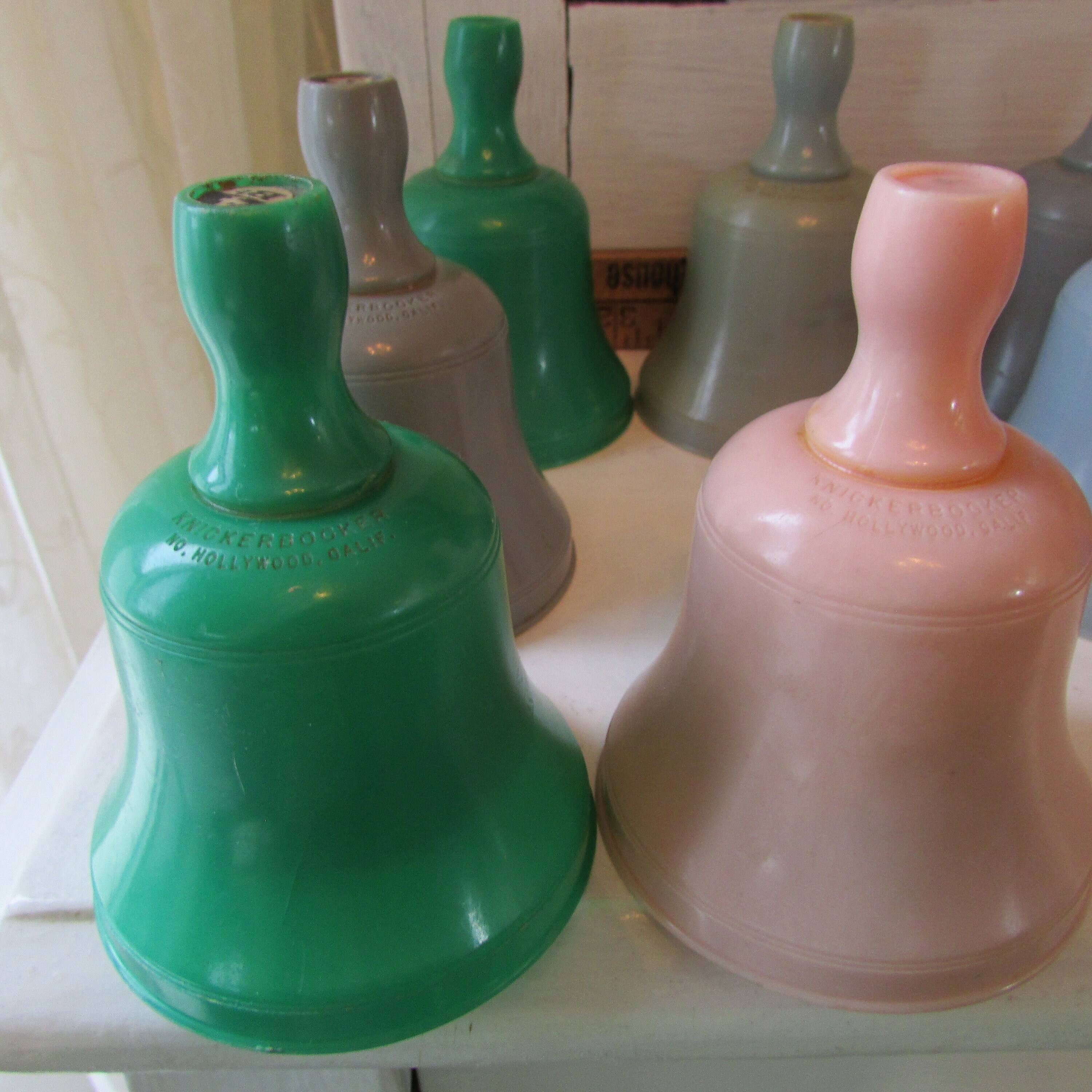 Knickerbocker Bells Set of 9 Musical Toy Bells Plastic Children's ...