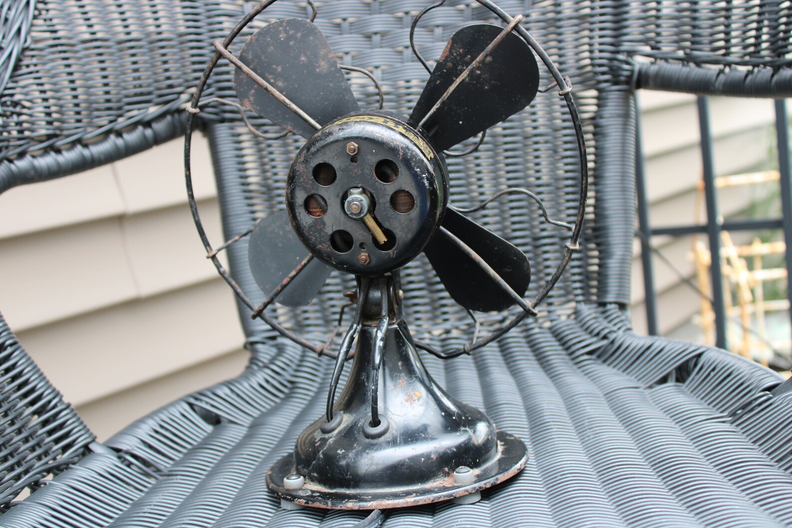 Busy Bee 1920s Electric Fan Working Condition Kelmet Corp. 9 Inch Black ...