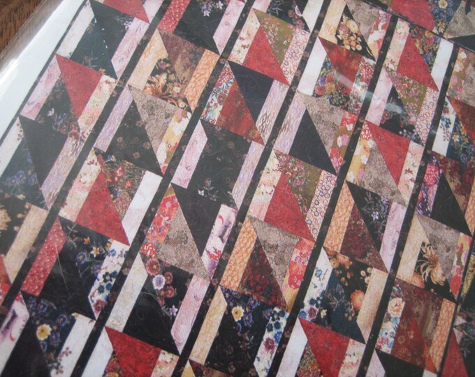 Bamboo and Pinwheels Quilt Pattern - Two Quilts From One Cut - Etsy