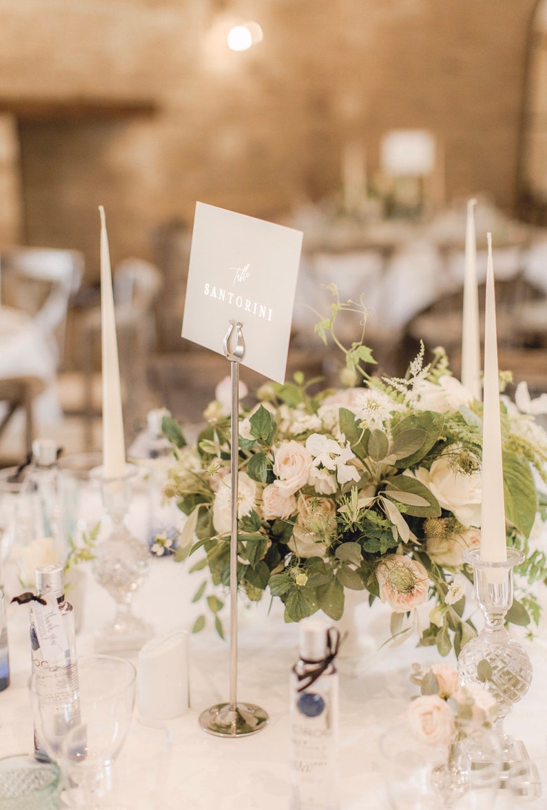 Table Name Cards Table Numbers | Etsy UK