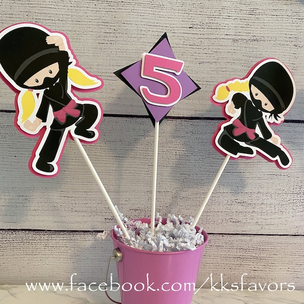 Ninja Centerpiece - Etsy