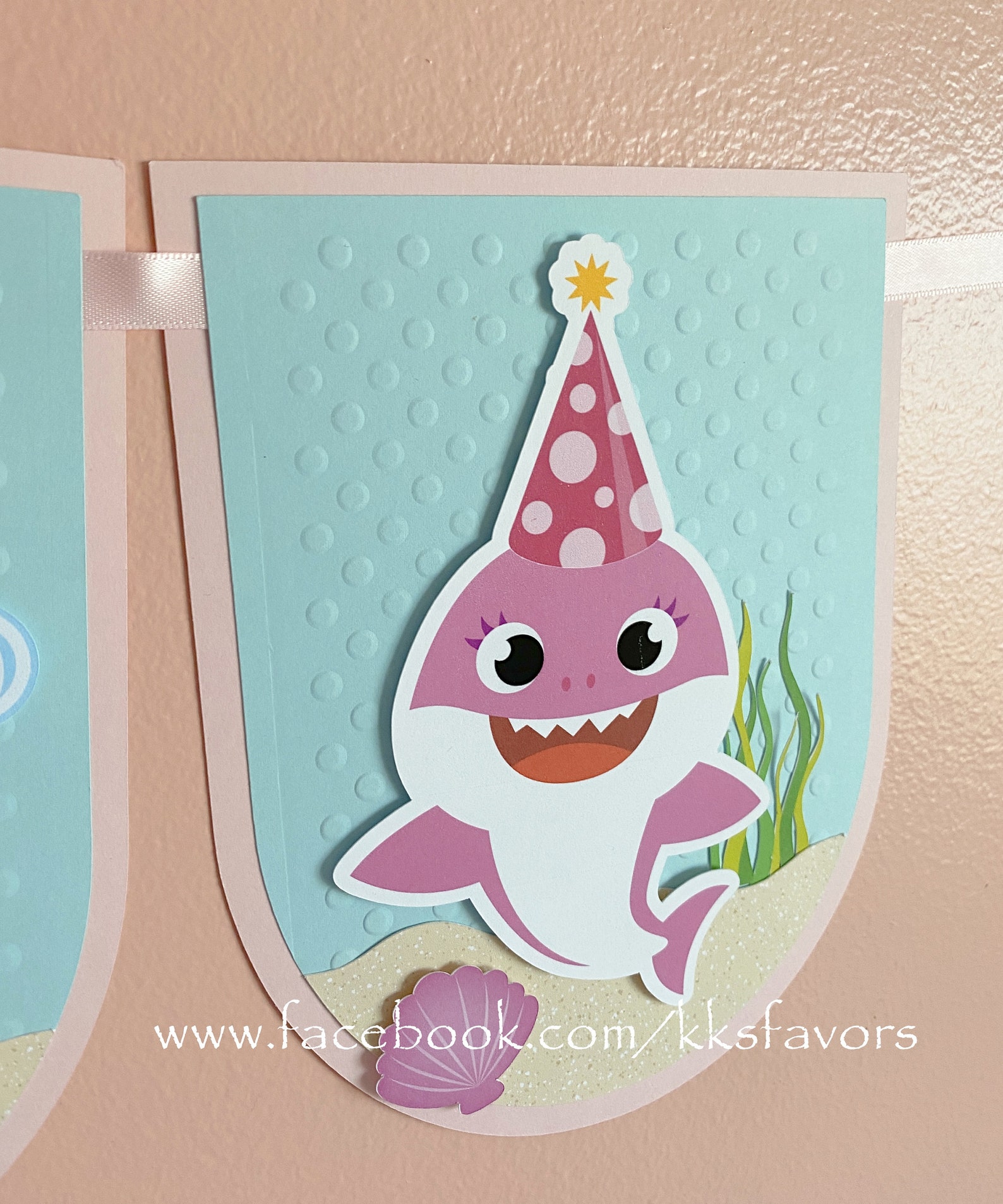 Baby Shark Banner/baby Shark Party Banner/baby Shark Birthday - Etsy
