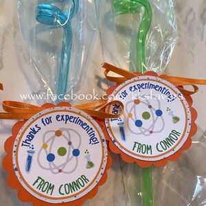 Science Party Favors/science Birthday Favors/science Party/science ...