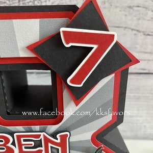 3D Ninja Letter/3d Ninja Number/ninja 3d Letter Set/ninja Party Décor ...