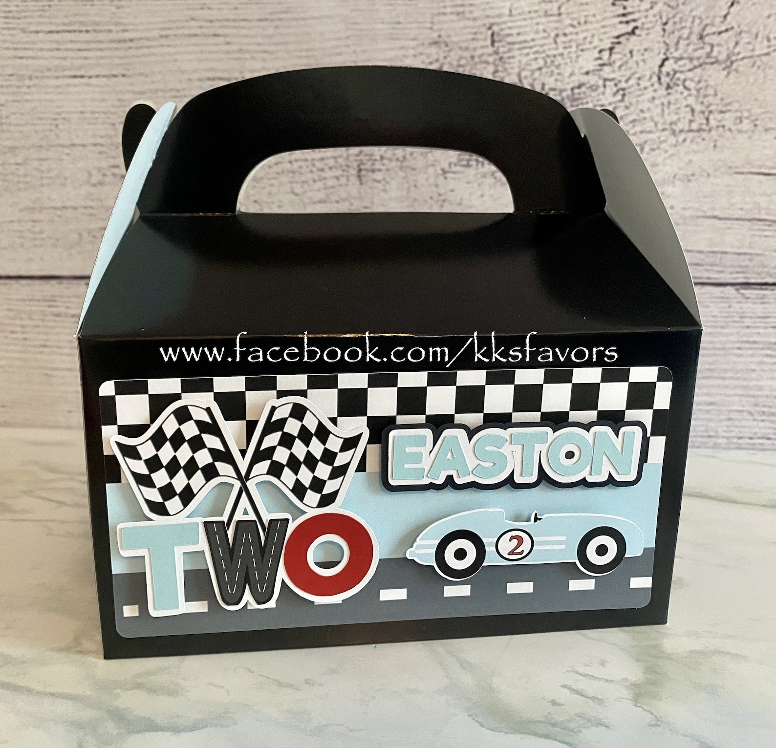 Vintage Race Car Party Favor Boxes/vintage Racing Car Favor - Etsy