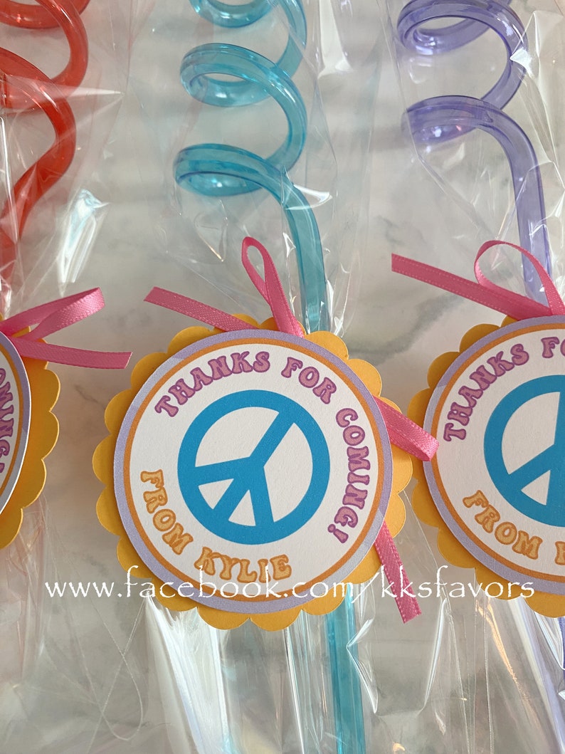 Groovy Party Favors/two Groovy Party Favors/groovy One Party - Etsy