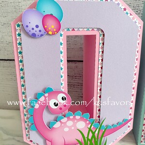 Pink Dinosaur 3D Letter/pink Dinosaur 3D Number/pink Dino Party 3D ...