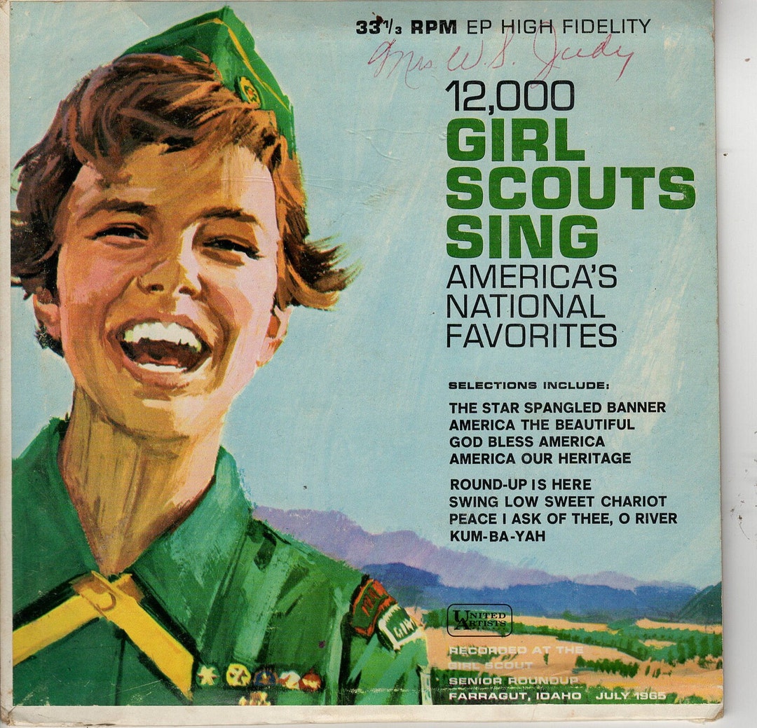 Girl Scouts Sing Extended Play Record GSEP 2 Recorded July 1965 Senior ...