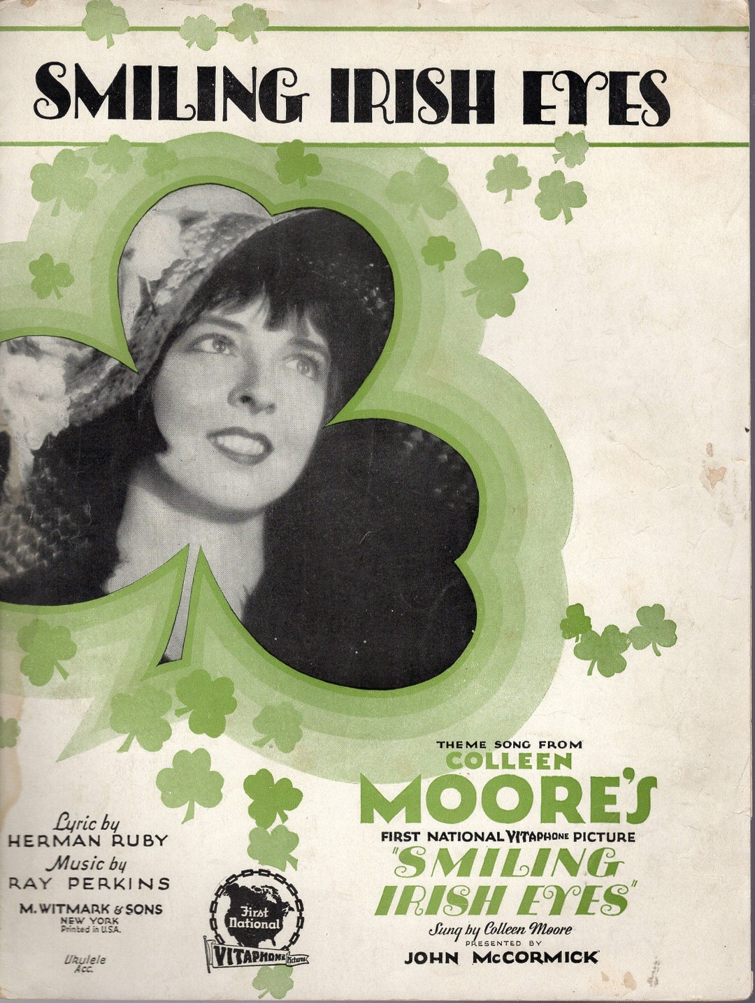 Smiling Irish Eyes - Colleen Moore Photo - Theme From the Movie - Good ...