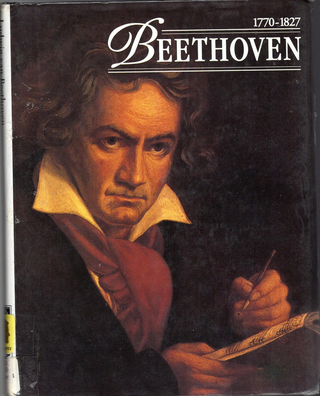 Beethoven Biography- Hardback 1995c 80 Pages - Dust Jacket in Very Good ...