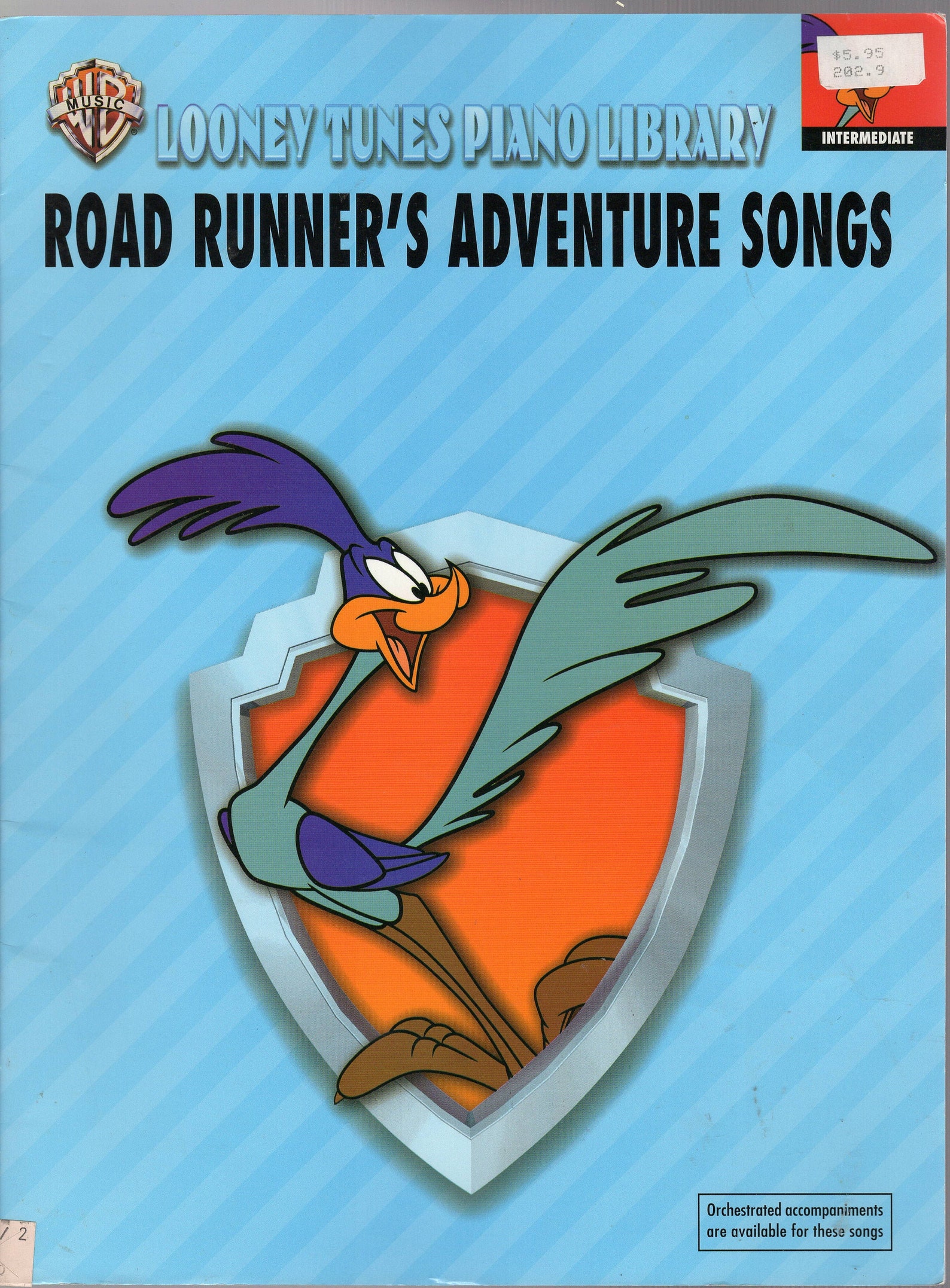 Looney Tunes Road Runner's Adventure Songs easy | Etsy