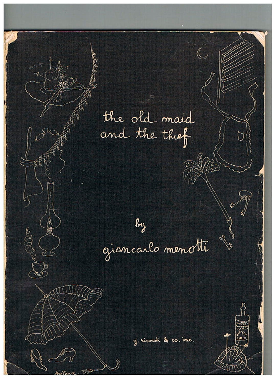A Grotesque Opera in 4 Scenes -the Old Maid and the Thief -by Giancarlo ...