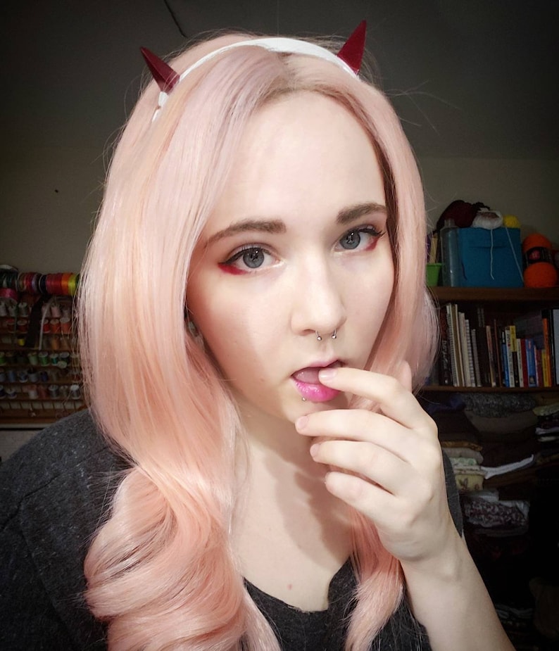 002 Zero Two Darling in the Franxx Horns (IN STOCK) - Etsy