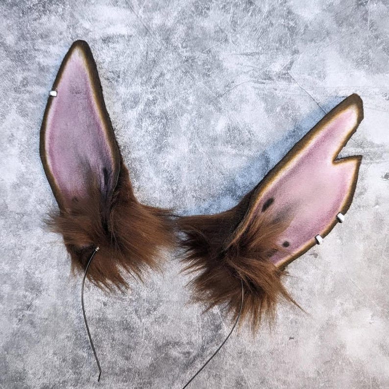 Custom Commission Ears! (choose Shape and Color up to 8in) - Etsy